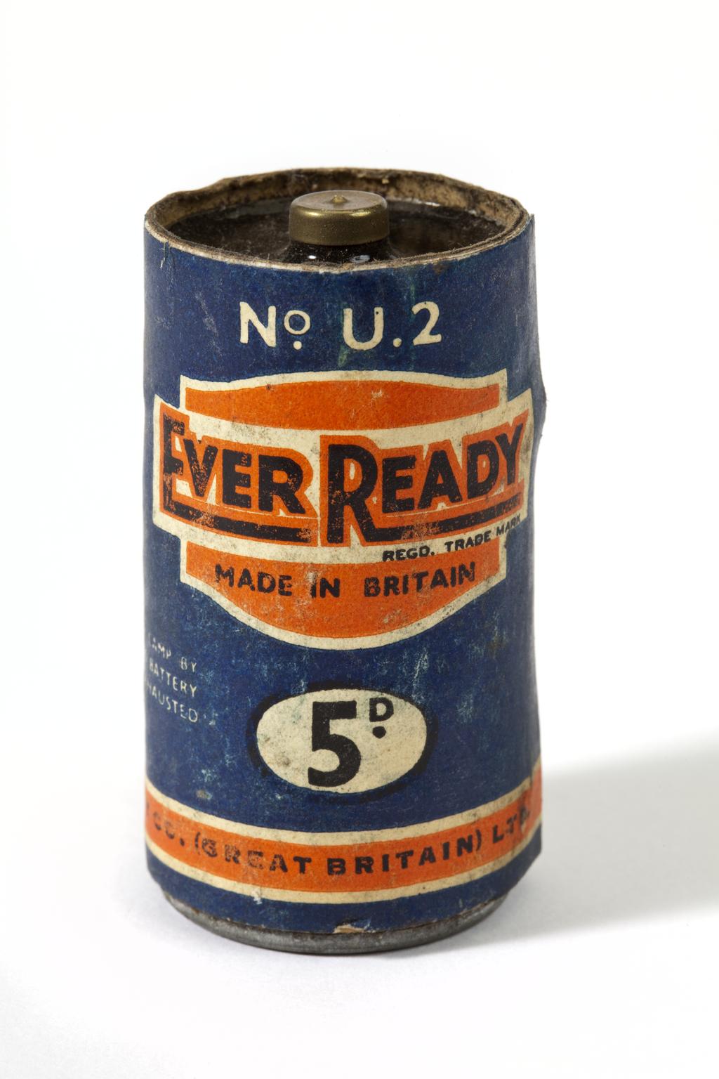 Ever Ready No U.2 battery | Science Museum Group Collection