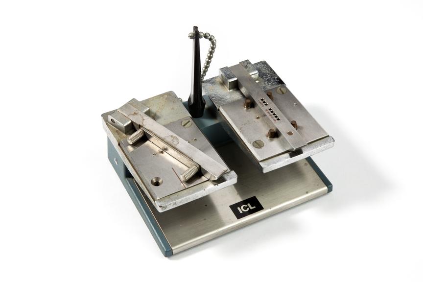 Paper tape editing equipment, International Computers Limited | Science ...