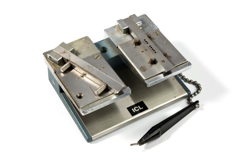 Paper tape editing equipment, International Computers Limited | Science ...