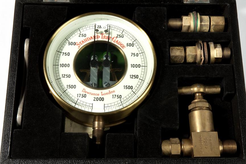 Steam pressure test gauges used at Bankside Power Station | Science ...
