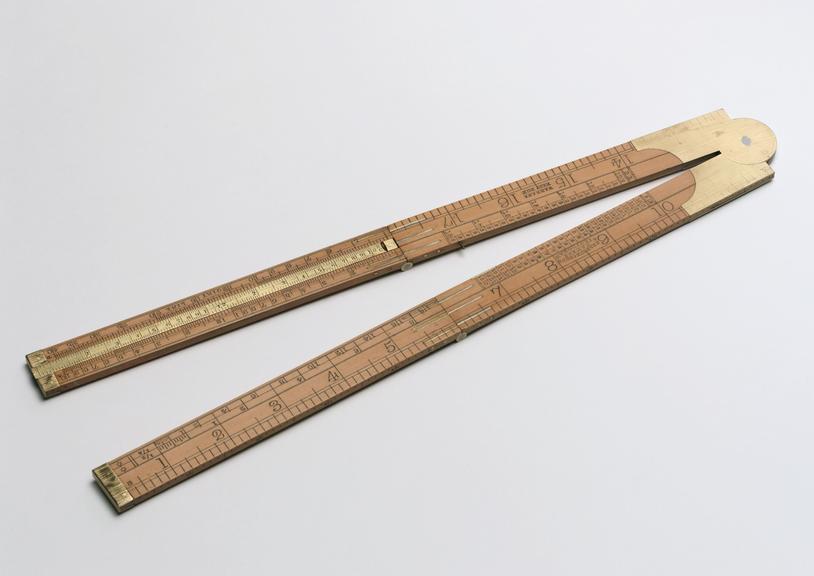 Carpenter's slide rule | Science Museum Group Collection