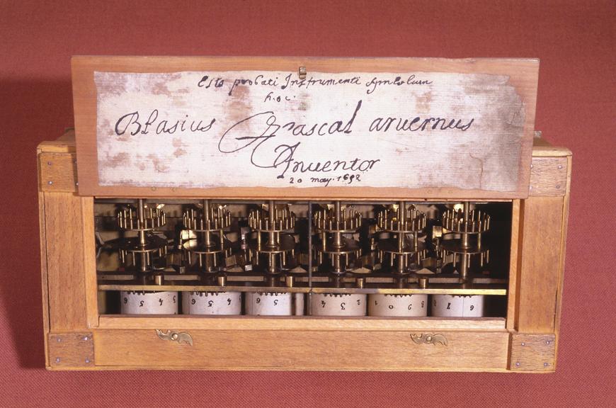 Replica of Pascal's calculator | Science Museum Group Collection