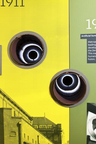 Three steam pipes from Bloom St power station | Science Museum Group ...
