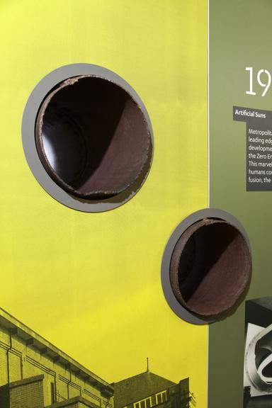 Three steam pipes from Bloom St power station | Science Museum Group ...