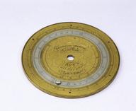 Circular slide rule, c 1870. | Science Museum Group Collection