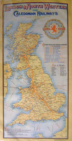 west coast royal mail routes | Science Museum Group Collection