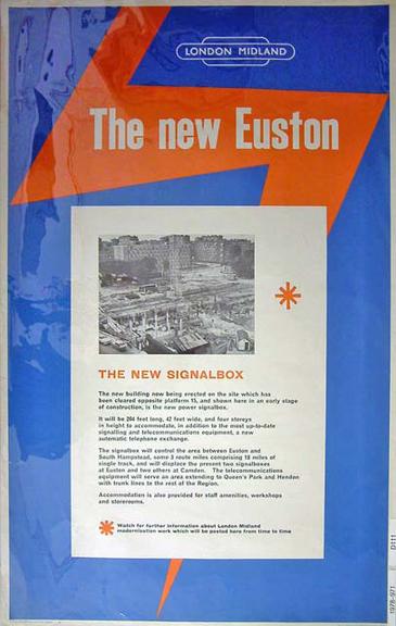 The New Euston - The New Signal Box | Science Museum Group Collection