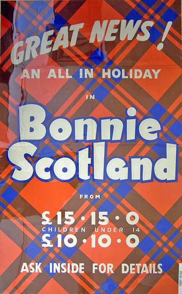 Great News! An all in holiday in Bonnie Scotland | Science Museum Group ...