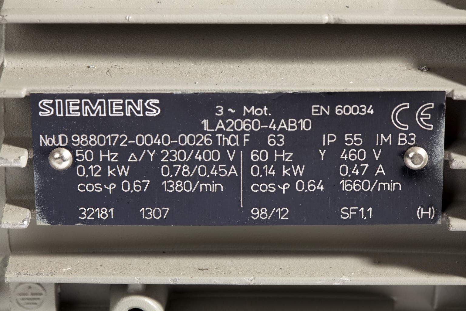A collection of variable speed motor drives made by Siemens in ...