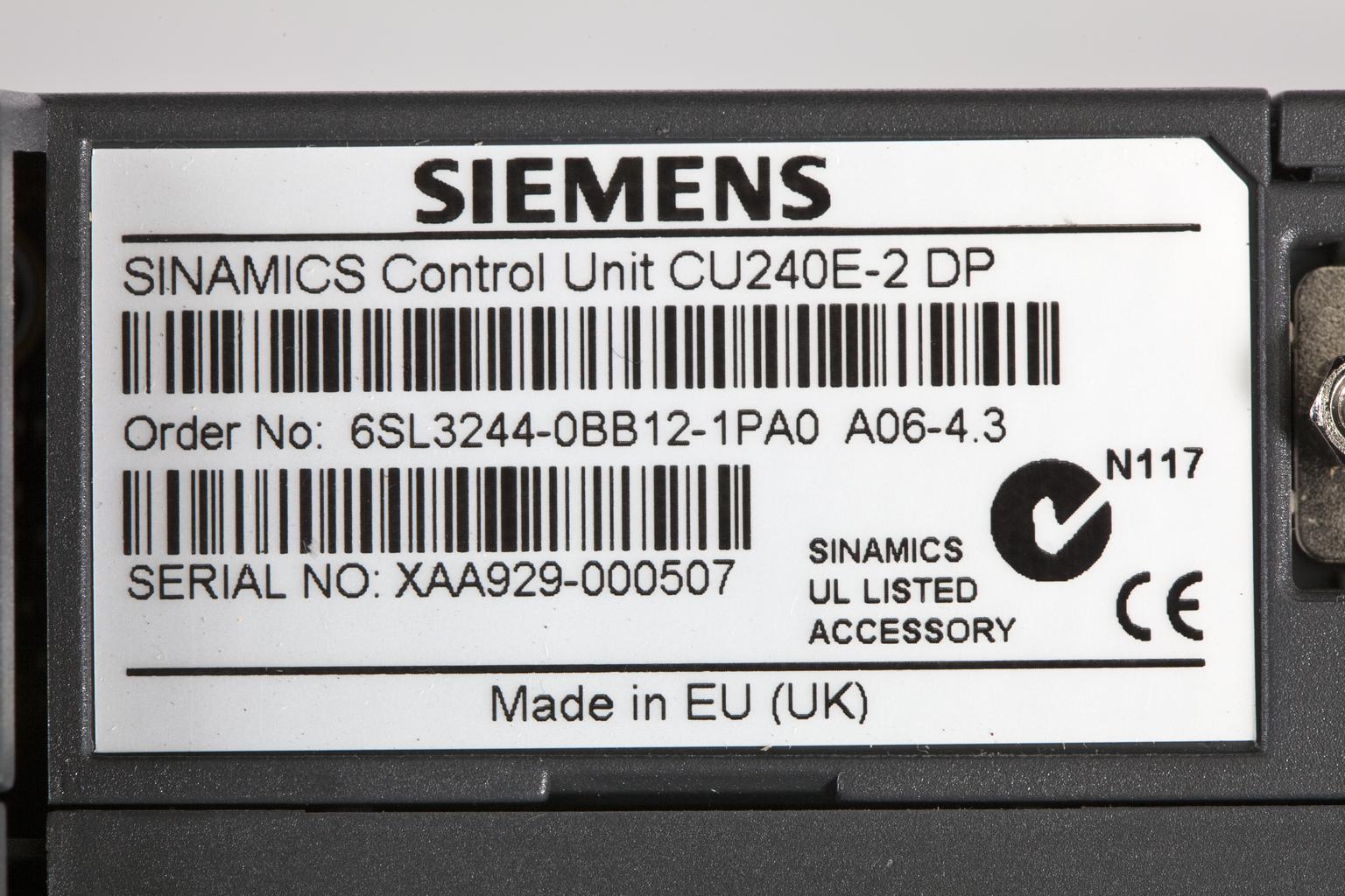 A collection of variable speed motor drives made by Siemens in ...