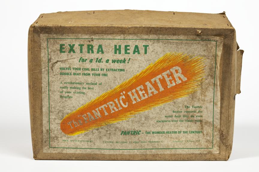 Hot air recycling heating device | Science Museum Group Collection