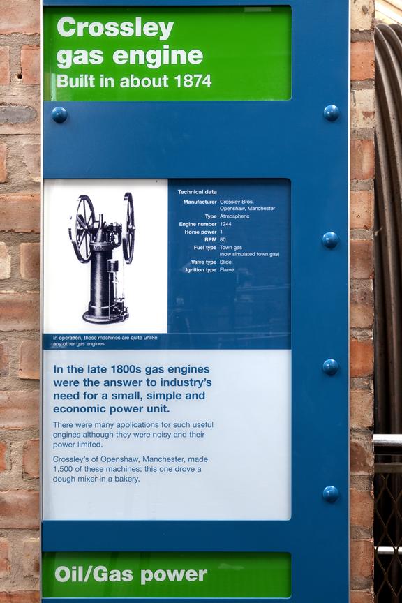 Crossley Brothers Atmospheric Gas Engine | Science Museum Group Collection