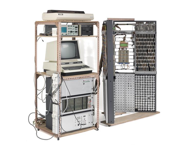 Electronic storm surge modelling machine made by Shizuo Ishiguro ...