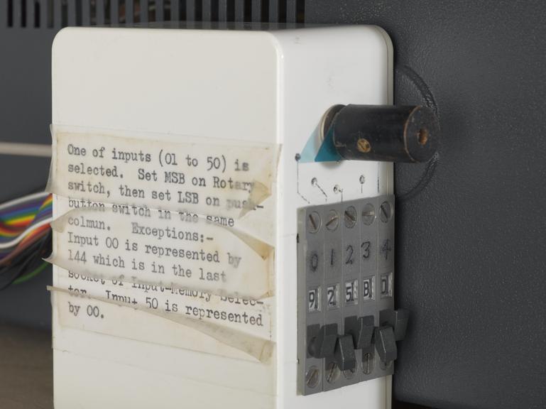 Electronic storm surge modelling machine made by Shizuo Ishiguro ...