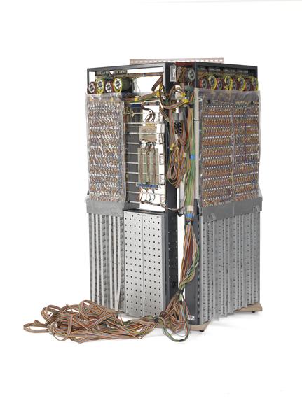 Electronic storm surge modelling machine made by Shizuo Ishiguro ...