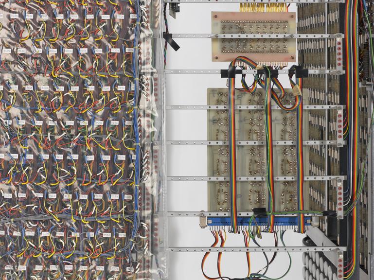 Electronic storm surge modelling machine made by Shizuo Ishiguro ...