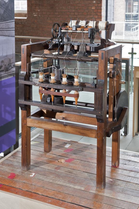 Replica Arkwright water frame | Science Museum Group Collection