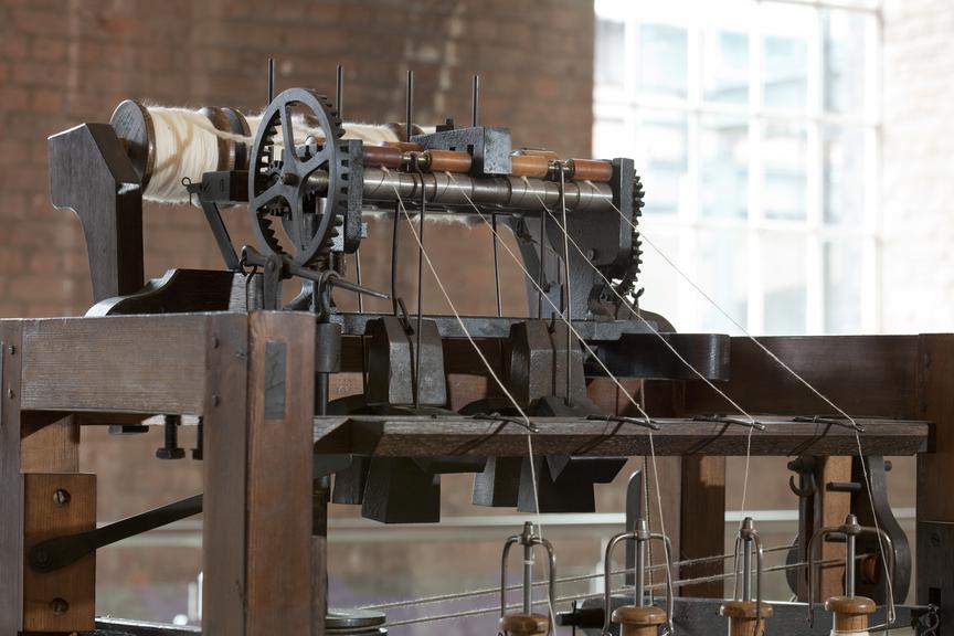 Replica Arkwright water frame | Science Museum Group Collection