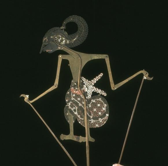 Javanese shadow puppet of Arjuna | Science Museum Group Collection