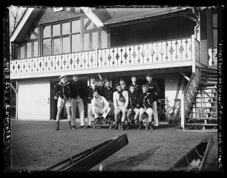 Downing Boat House and Crews of the Trial 'Eights' | Science Museum ...