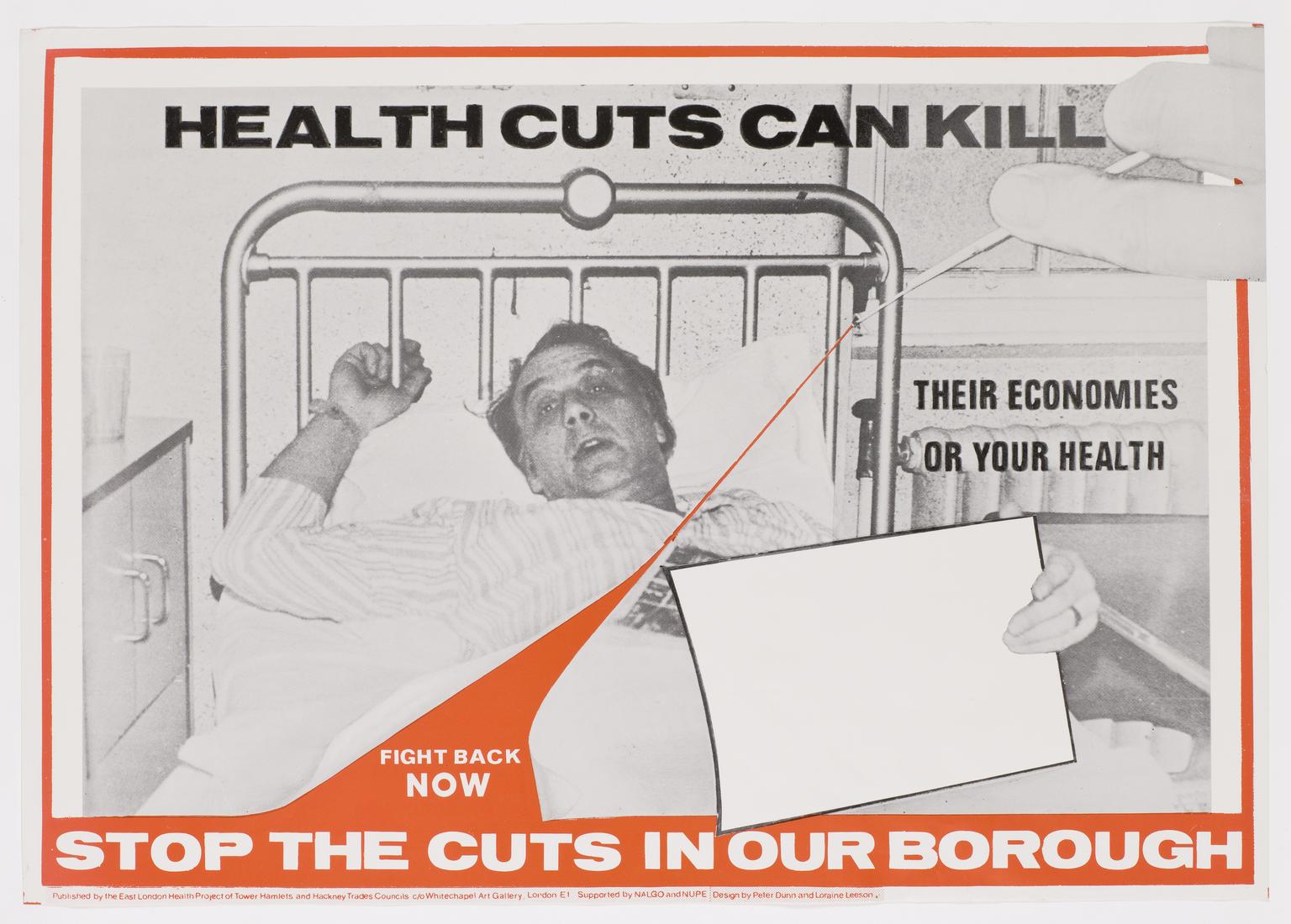 'Health Cuts Can Kill' | Science Museum Group Collection