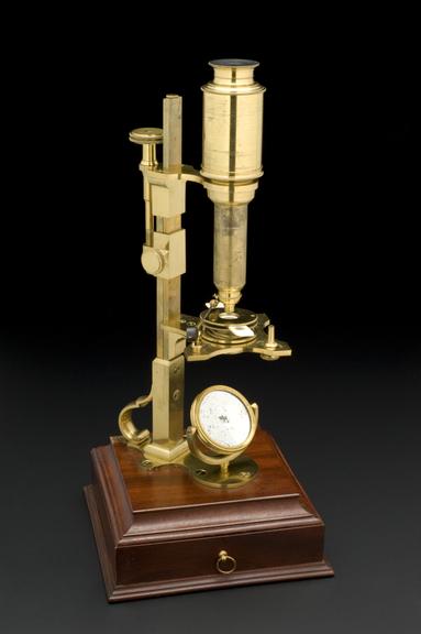 Cuff-type compound microscope | Science Museum Group Collection