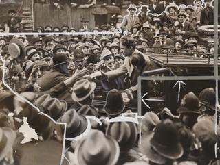 Charlie Chaplin surrounded by fans, London | Science Museum Group ...