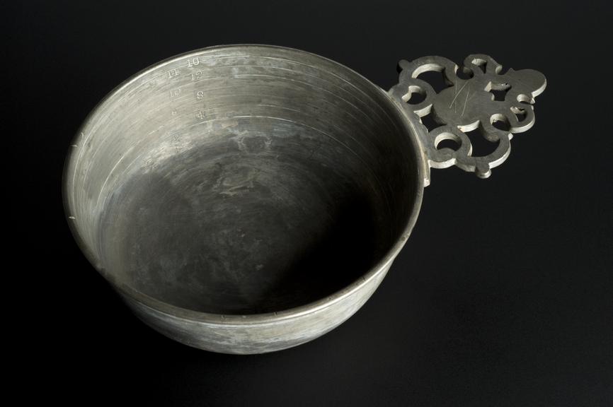 Pewter bleeding bowl, Europe, 1701-1900 | Science Museum Group Collection