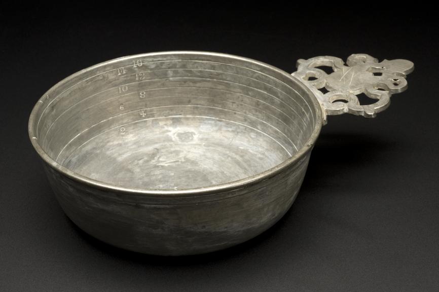 Pewter bleeding bowl, Europe, 1701-1900 | Science Museum Group Collection