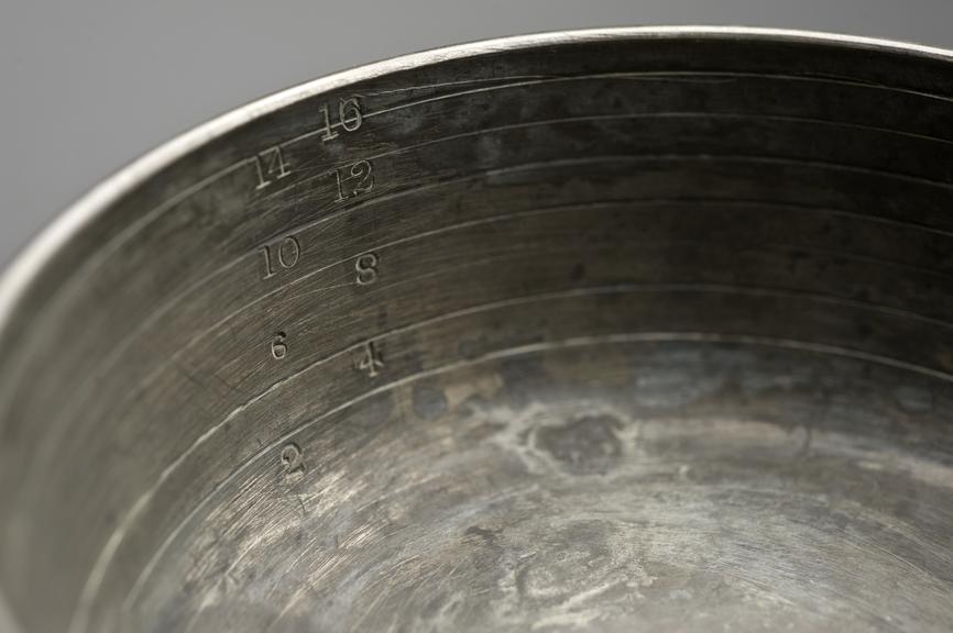 Pewter bleeding bowl, Europe, 1701-1900 | Science Museum Group Collection