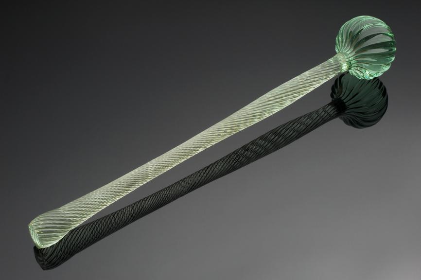 Twisted glass stirring rod, Bristol, England, 1750-1900 | Science ...
