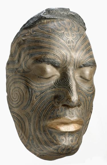 Replica life mask of Taupua Te Whanoa | Science Museum Group Collection