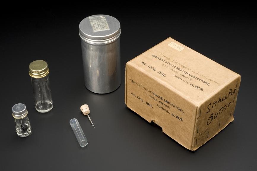 Smallpox diagnosis kit, London, 1965-1970 | Science Museum Group Collection