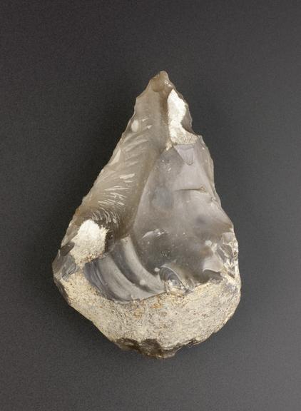 Flint instrument used by T Wilson Parry for trephination experiments ...