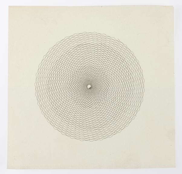 Specimens of the work of spiral and oval drawing machine | Science ...