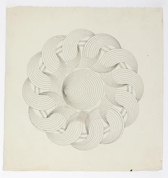 Specimens of the work of spiral and oval drawing machine | Science ...