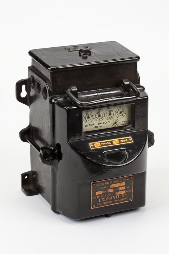 AC electric meter | Science Museum Group Collection
