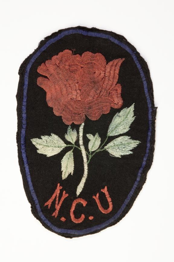 National Union of Cyclists red rose jersey badge | Science Museum Group ...