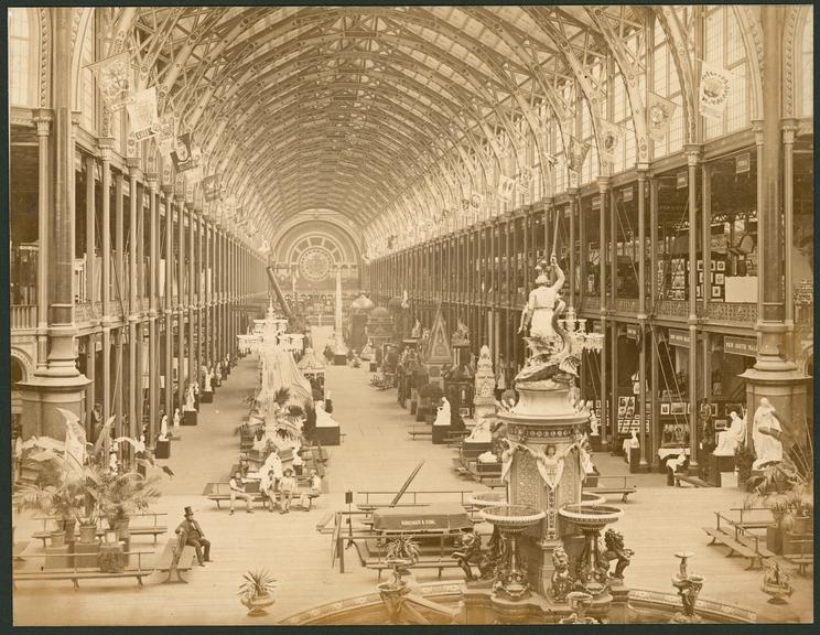 Photograph, Interior of International Exhibition | Science Museum Group ...
