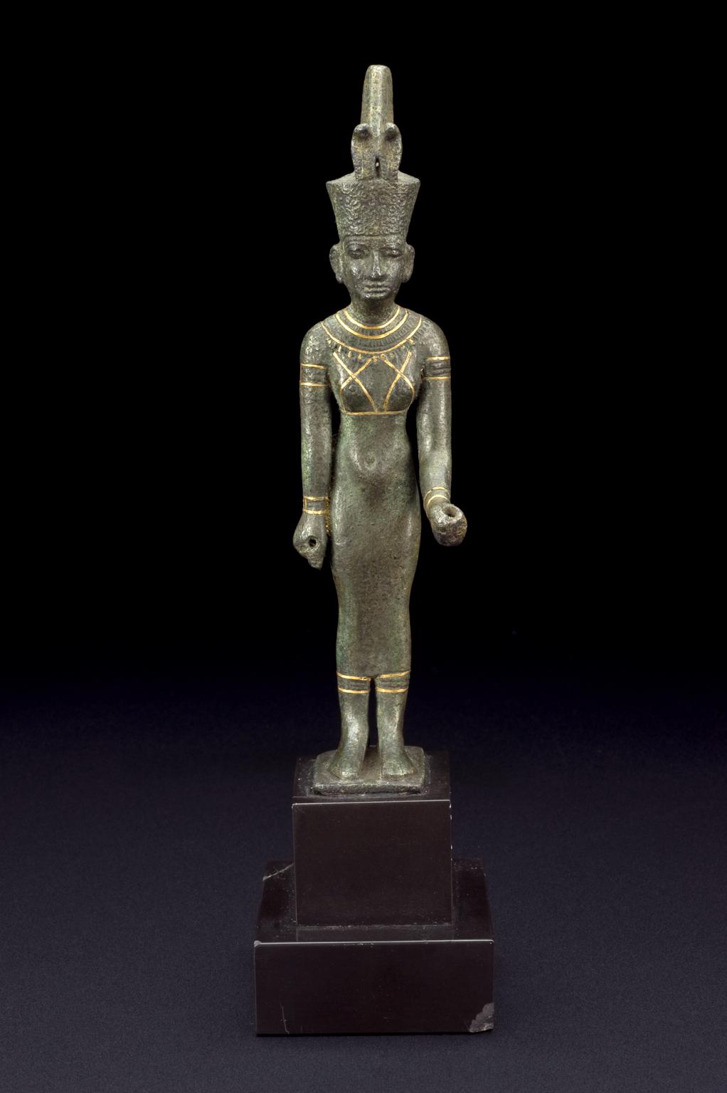 Bronze statue of Neith, Egypt, 200 BCE-400 CE | Science Museum Group ...