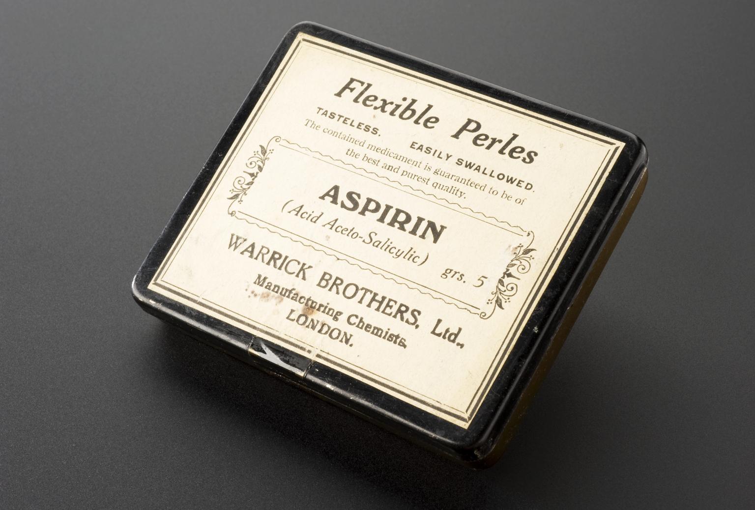 Box of aspirin tablets, London, England, 1949-1966 | Science Museum ...