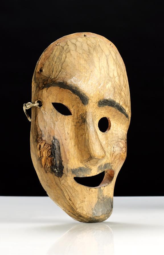 Carved wooden 'spirit mask', Alaska, 1801-1900 | Science Museum Group ...