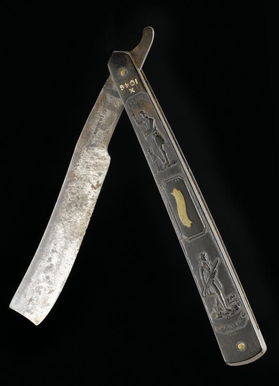 Cut-throat steel razor, owned by Lord Nelson, England, 1780-1805 ...