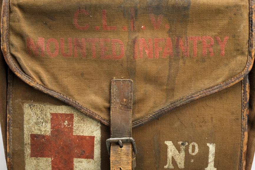 Saddle bag first aid kit, England, 1900-1918 | Science Museum Group ...