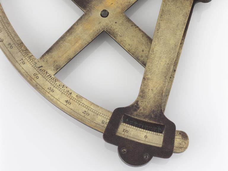 Brass framed sextant. | Science Museum Group Collection