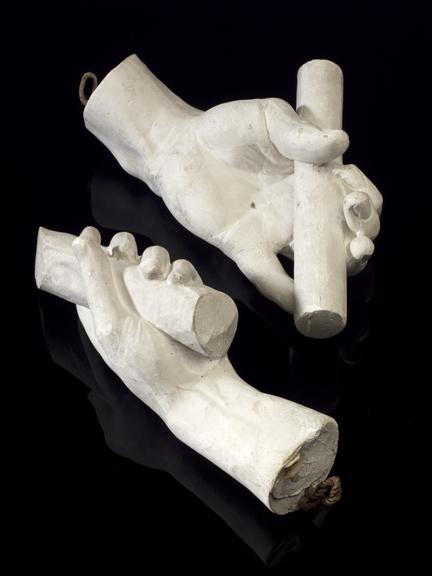 plaster cast of hand | Science Museum Group Collection