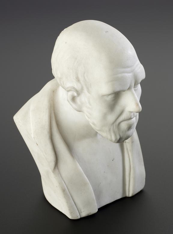 Marble reproduction of bust | Science Museum Group Collection