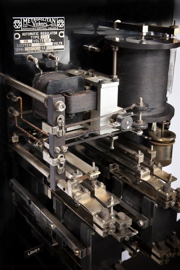 Metropolitan-Vickers Voltage Regulator | Science Museum Group Collection