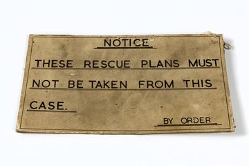 Sign - 'Notice | Science Museum Group Collection