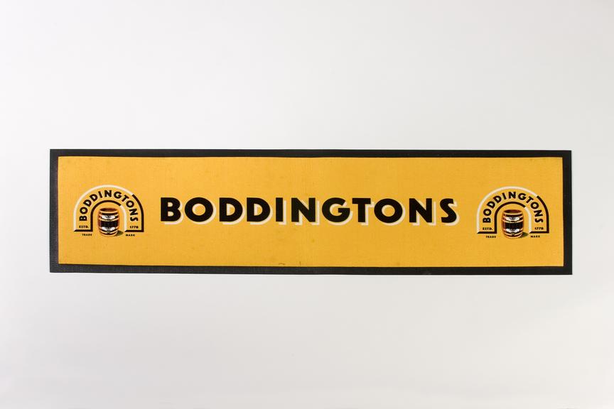 Boddingtons Bar Mat | Science Museum Group Collection